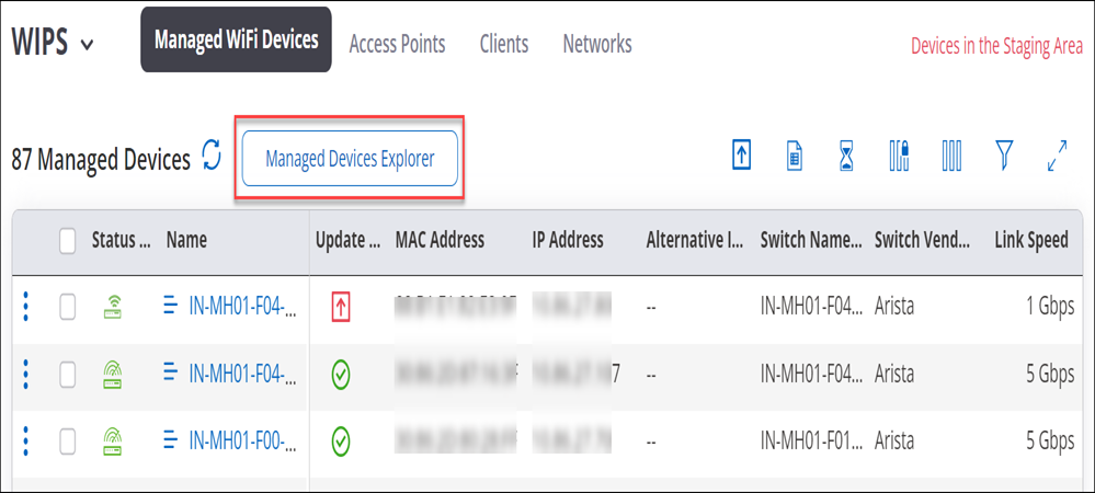 CloudVision CUE - Monitor Wi-Fi - Arista